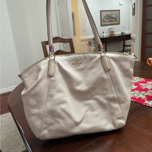 Coach | Bags | Coach Leather Shoulder Bag Used | Poshmark